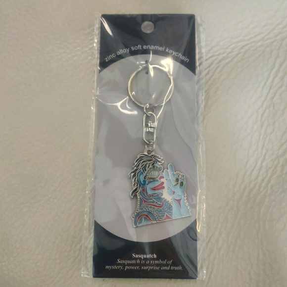Accessories | Sasquatch Keychain Indigenous Design By Douglas Lafortune ...